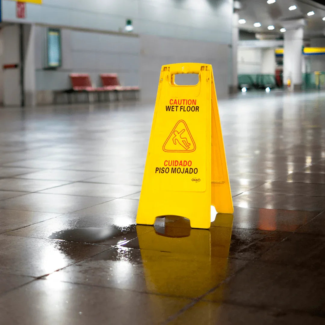 Paquete de 10 señalamientos de piso mojado | Letrero de piso mojado ...